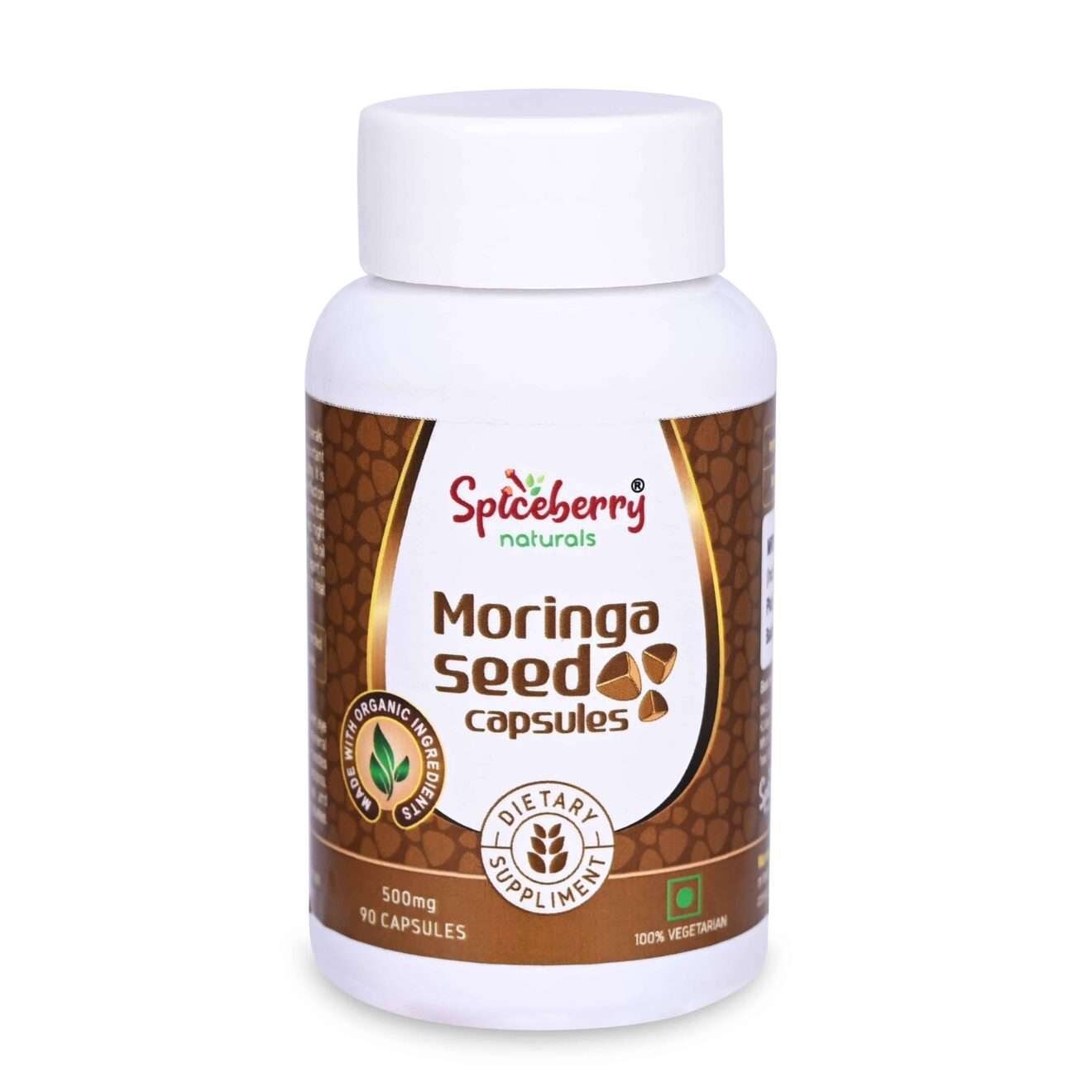 Moringa Seed Capsule – Spiceberry Naturals
